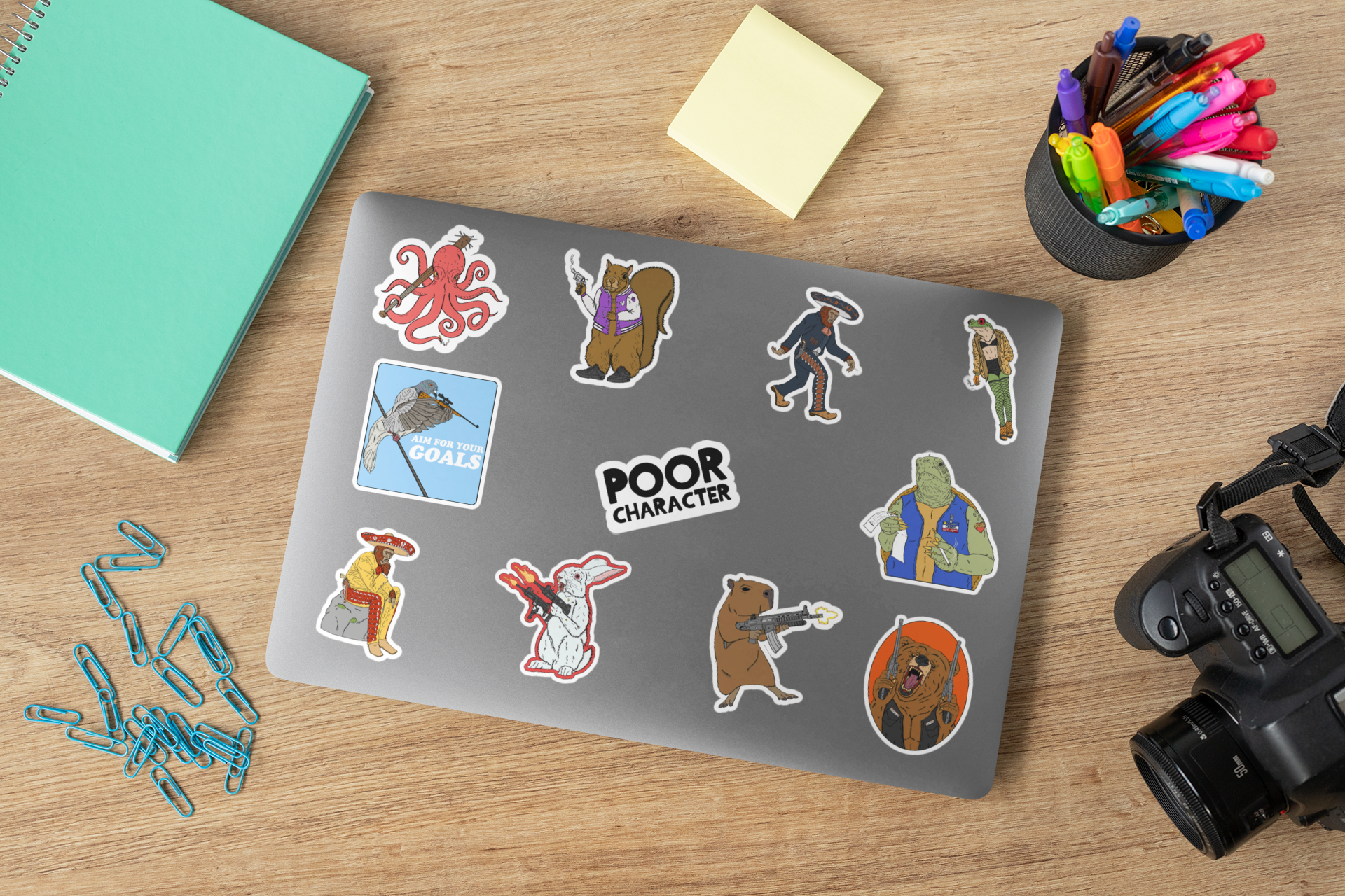 STICKERS – Poor Character